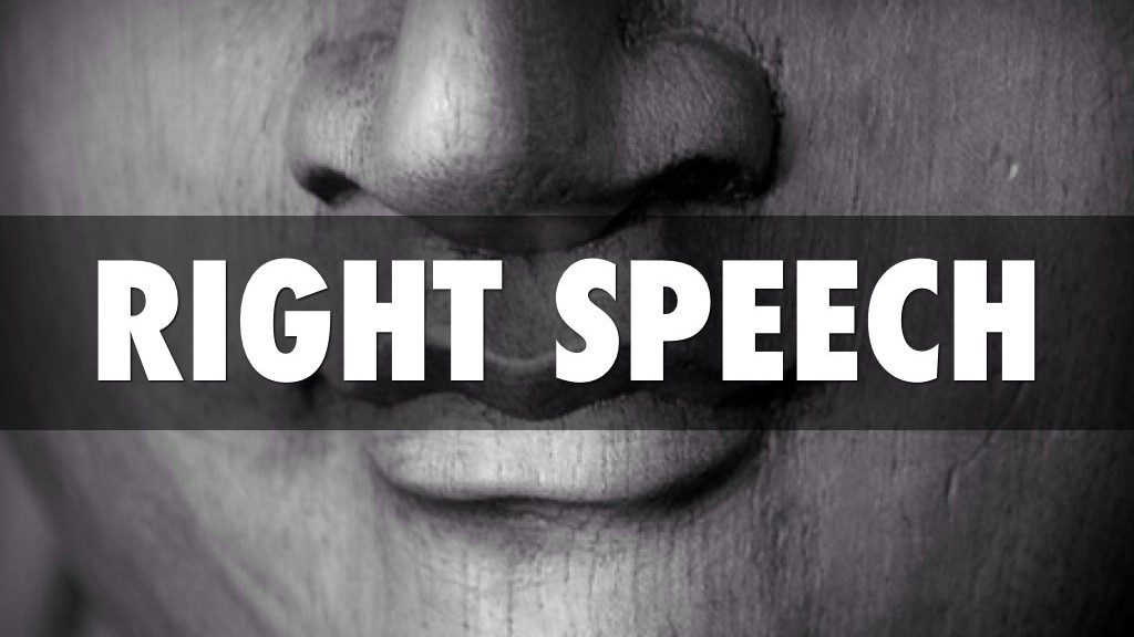 Right Speech, Part One | Tea House