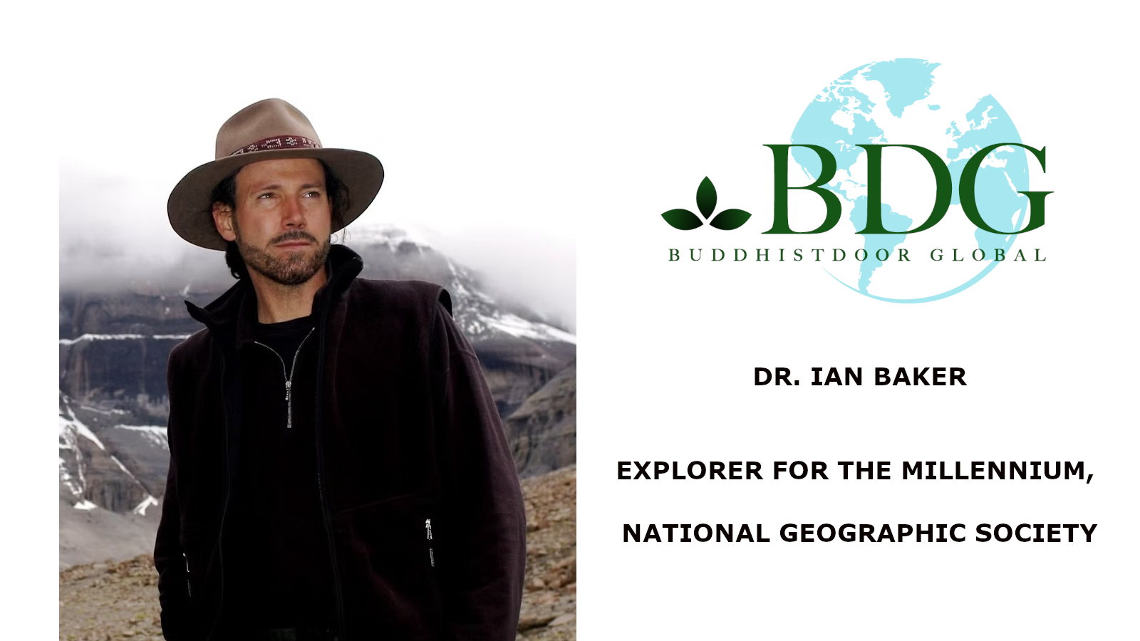 Dr. Ian Baker - BDG 30th Anniversary Message - Tea House